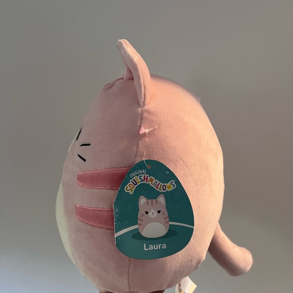 Squishmallows | Toys | Laura Pink Cat Squishmallow Nwt Unused 9 Inch ...